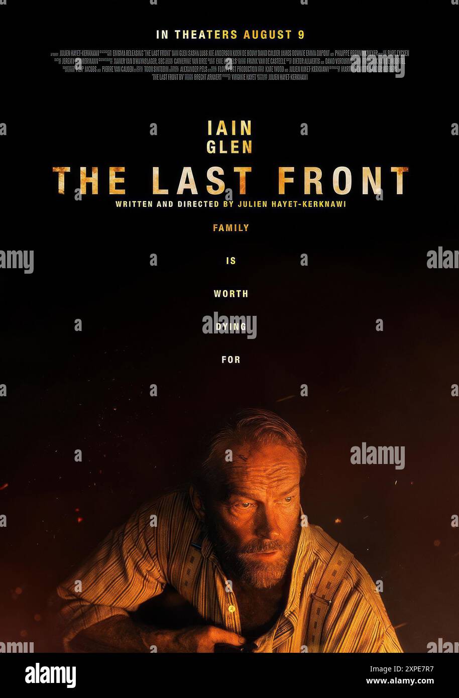 THE LAST FRONT, poster, Iain Glen, 2024. © Enigma Releasing /Courtesy ...