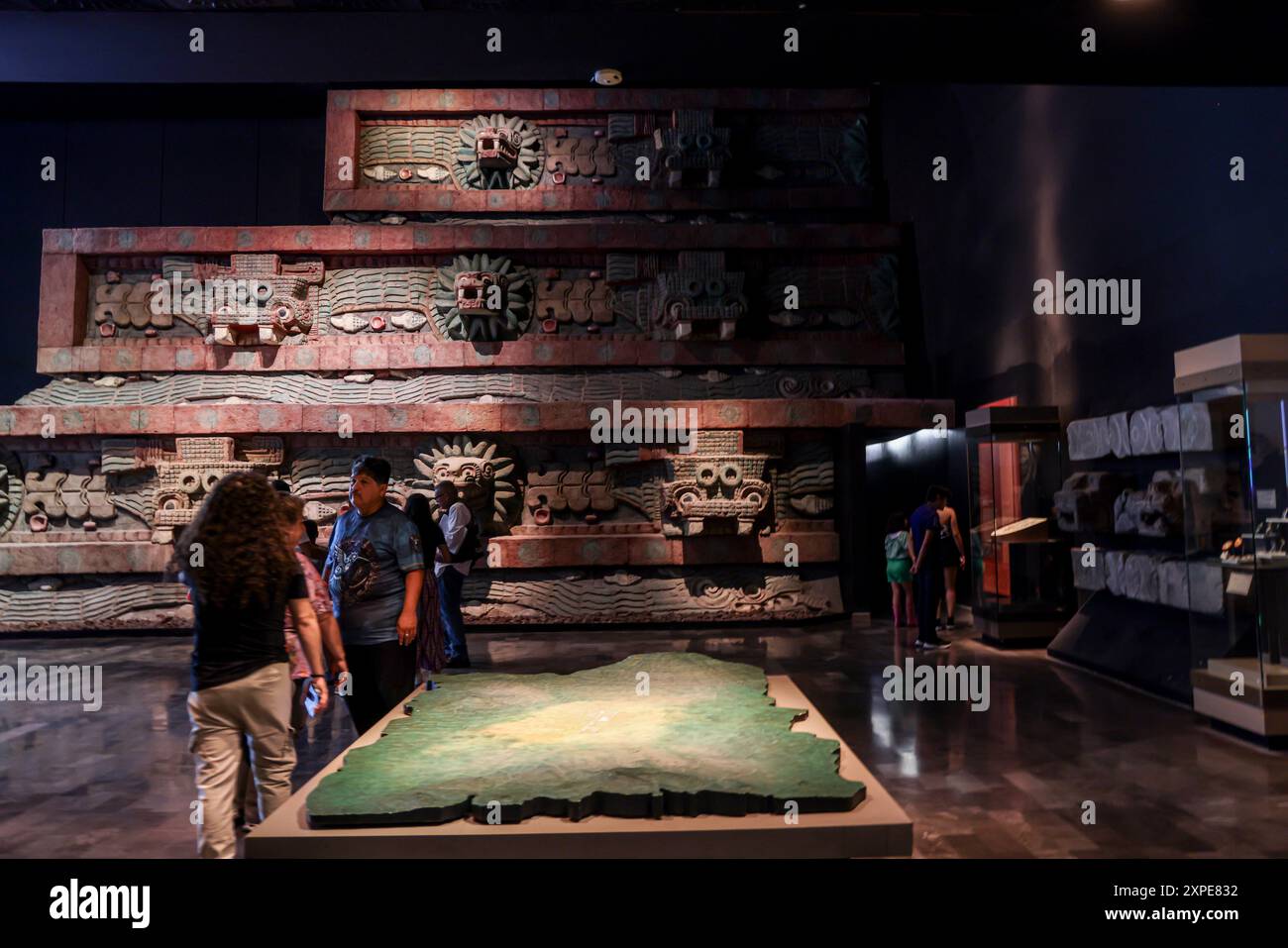 National Museum of Anthropology MNA in Mexico City. American museum ...