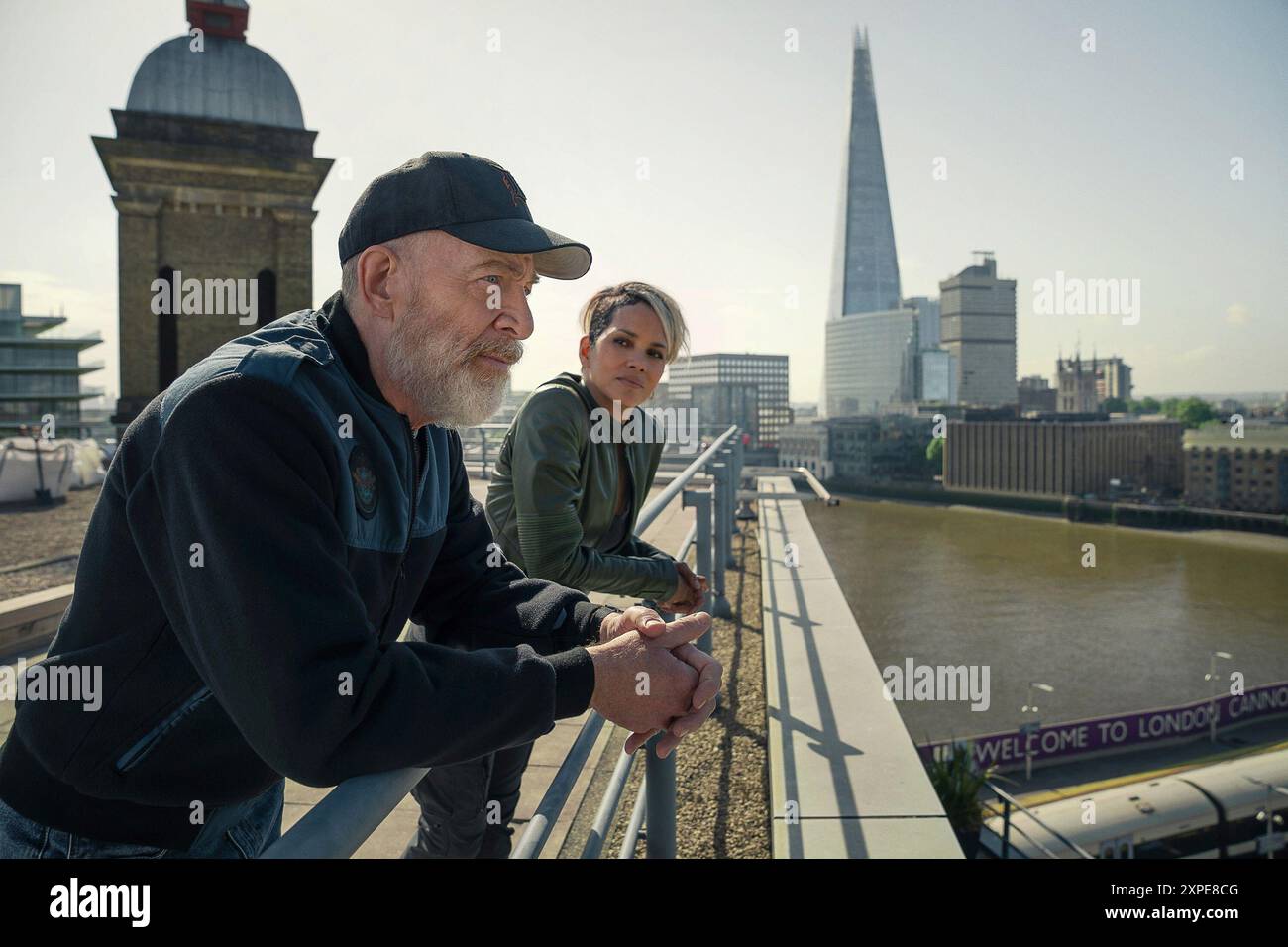 THE UNION, from left: J.K. Simmons, Halle Berry, 2024. ph: Laura ...