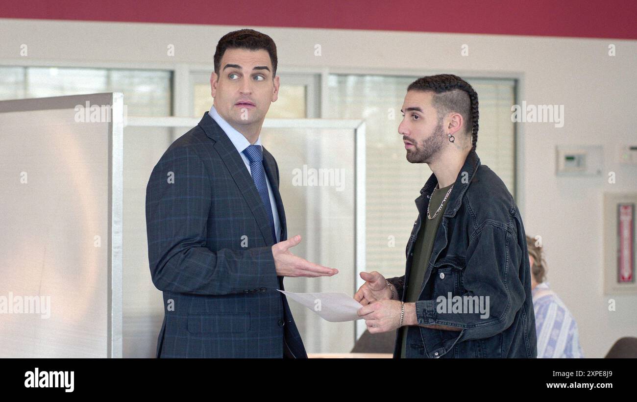 COBRA KAI, Bret Ernst (left), (Season 6, aired July 18, 2024). photo ...