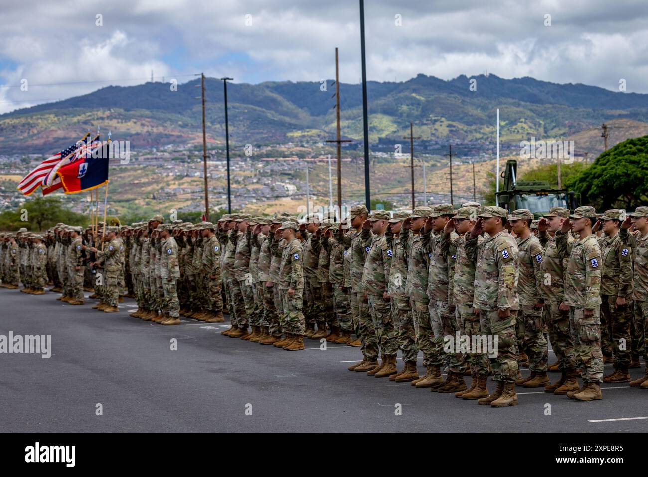 U.S. Soldiers assigned to the 29th Infantry Brigade Combat Team, Hawaii ...