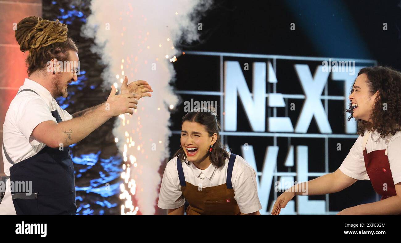 NEXT LEVEL CHEF, from left: contestants Zach Laidlaw, Gabi Chappel ...