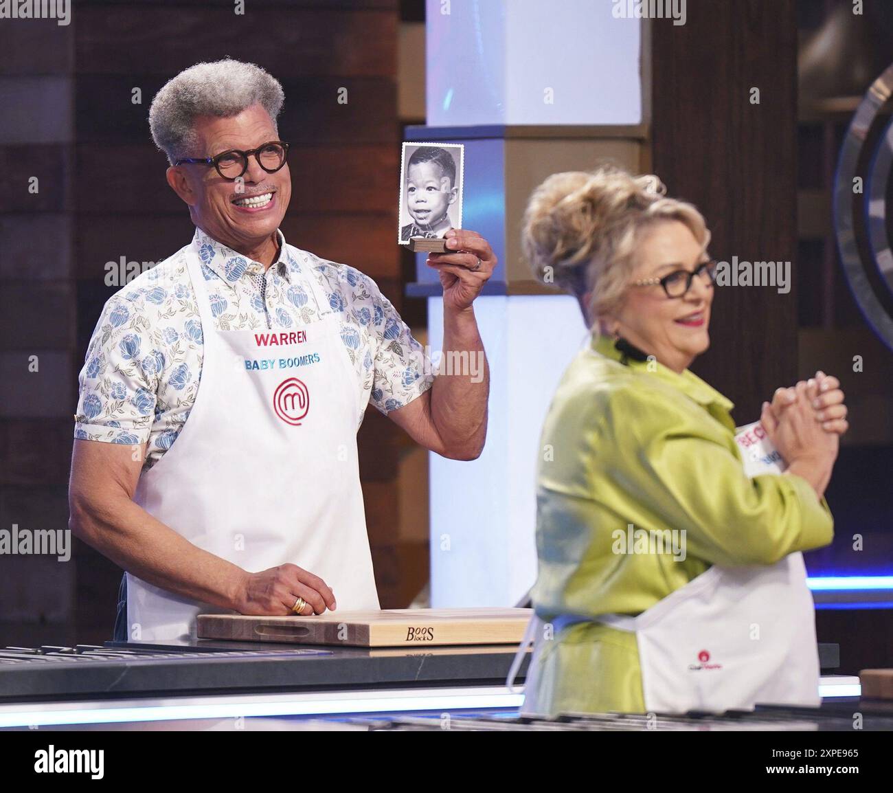 MASTERCHEF, Contestants Warren Coleman, Rebecka Evans, 'Back to the ...