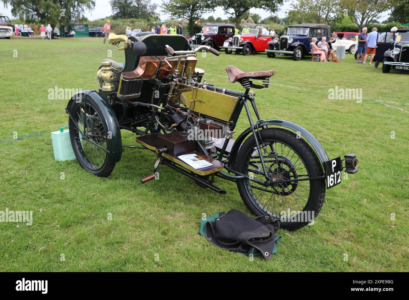 HUMBER OLYMPIA TANDEM FORECAR OF 1904 Stock Photo - Alamy
