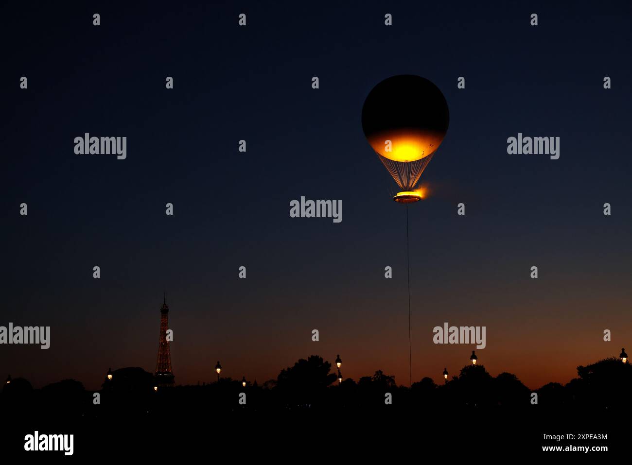 Paris, France. 05th Aug, 2024. Paris Olympics: Tuileries Gardens - The ...