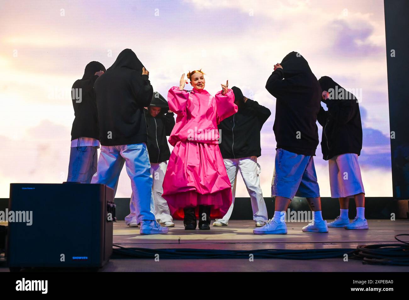 Anne-Marie performs at Leeds Millenium Square for Sounds of the City ...
