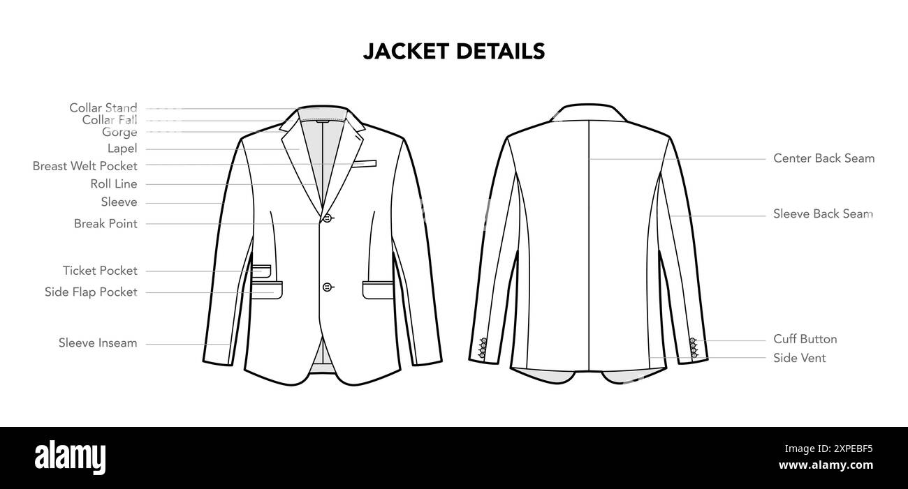 Denim waistcoat vest Black and White Stock Photos & Images - Alamy