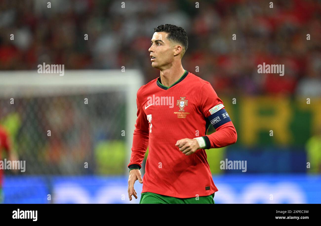 Cristiano Ronaldo (Al-Nassr) in action during the UEFA 2024 EUROÕs ...