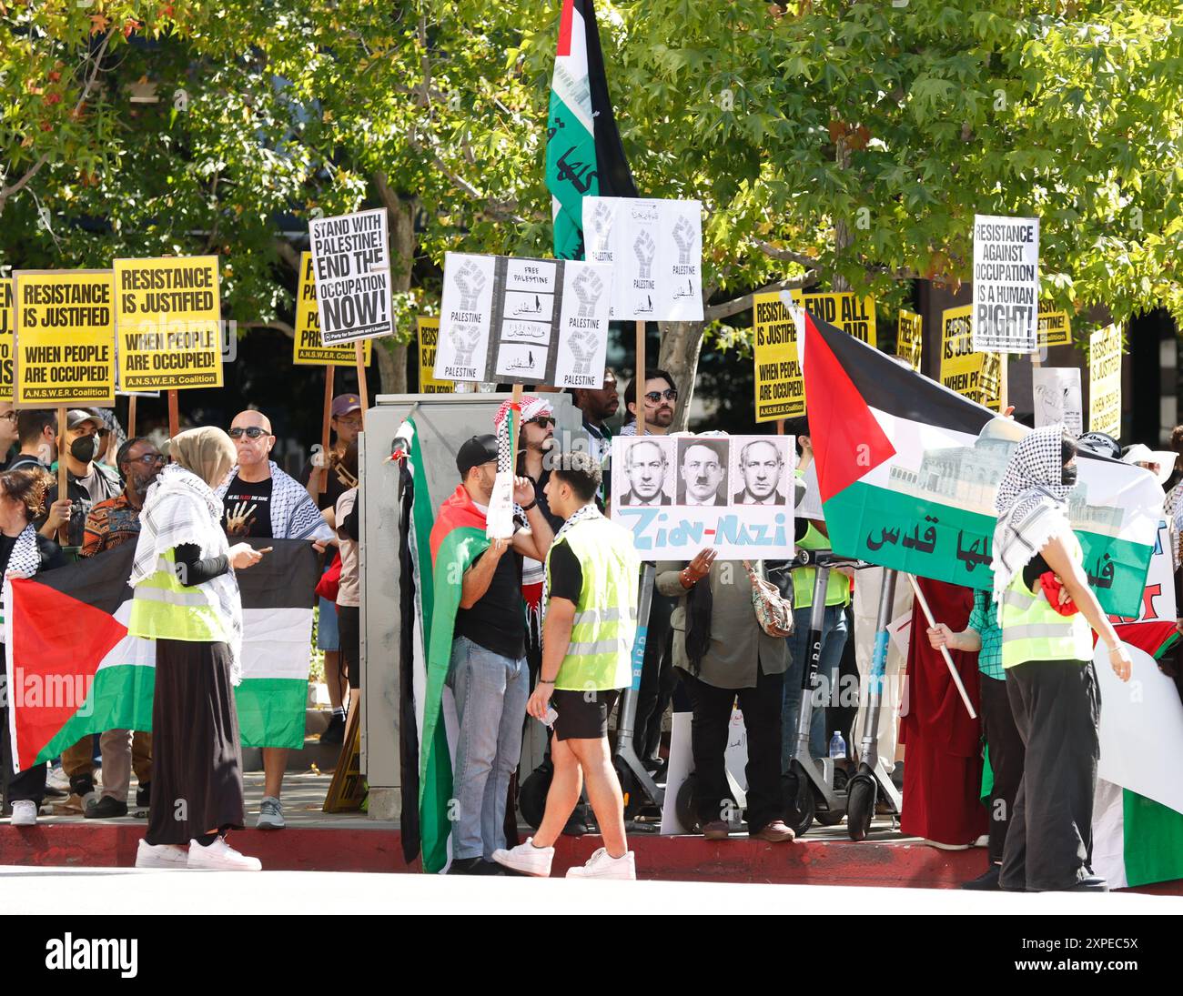 “Rally for Return: All out for Gaza” outside the Consulate General of ...