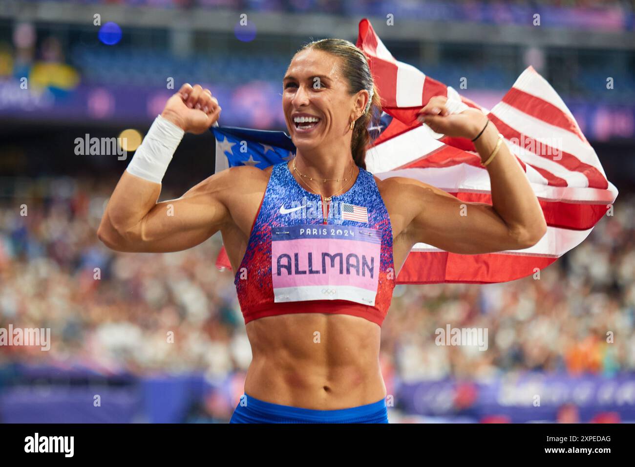 Paris, France. 05th Aug, 2024. Valarie Allman of United States ...