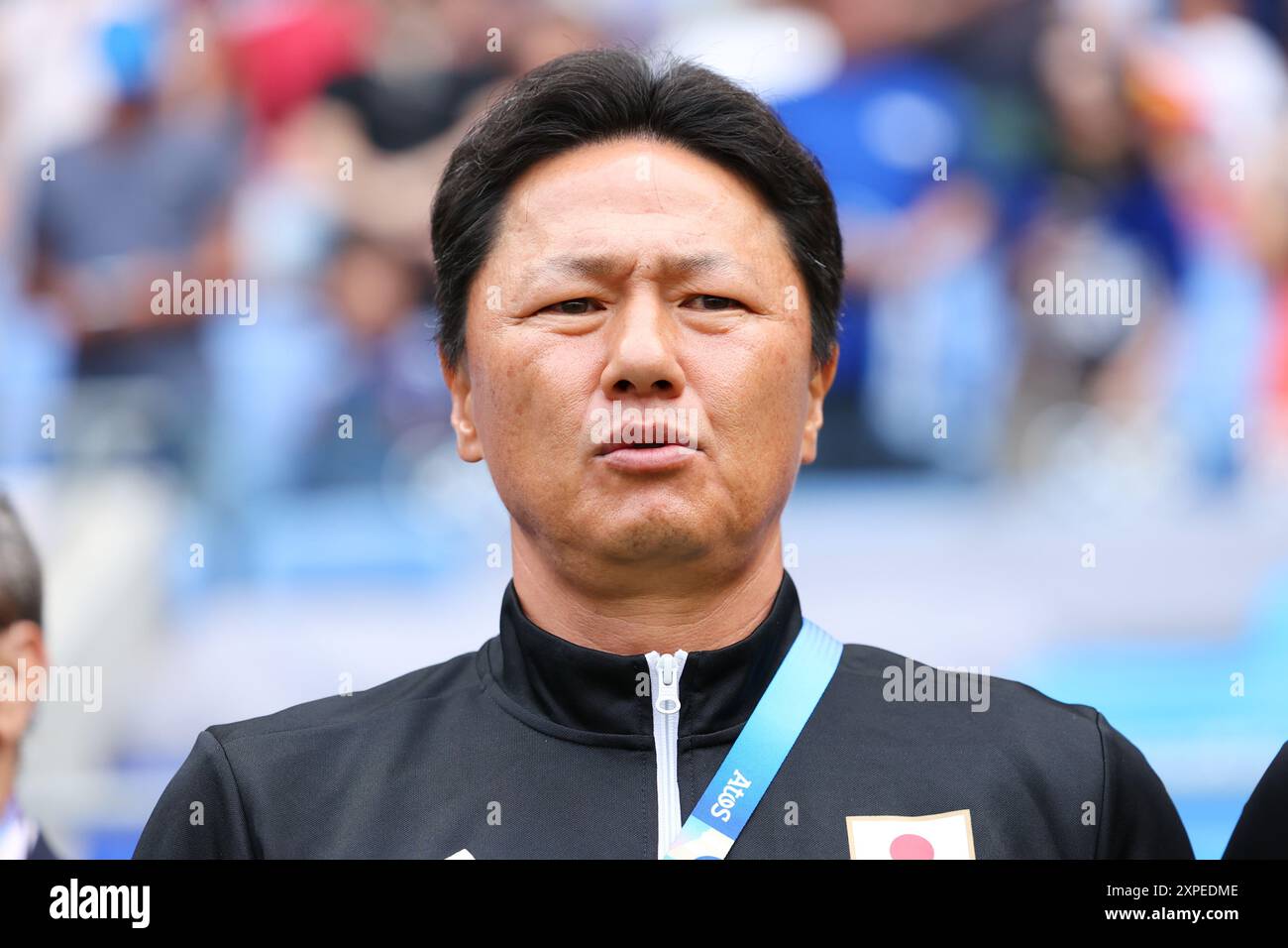 Decines-Charpieu, France. 2nd Aug, 2024. Go Oiwa head coach (JPN ...