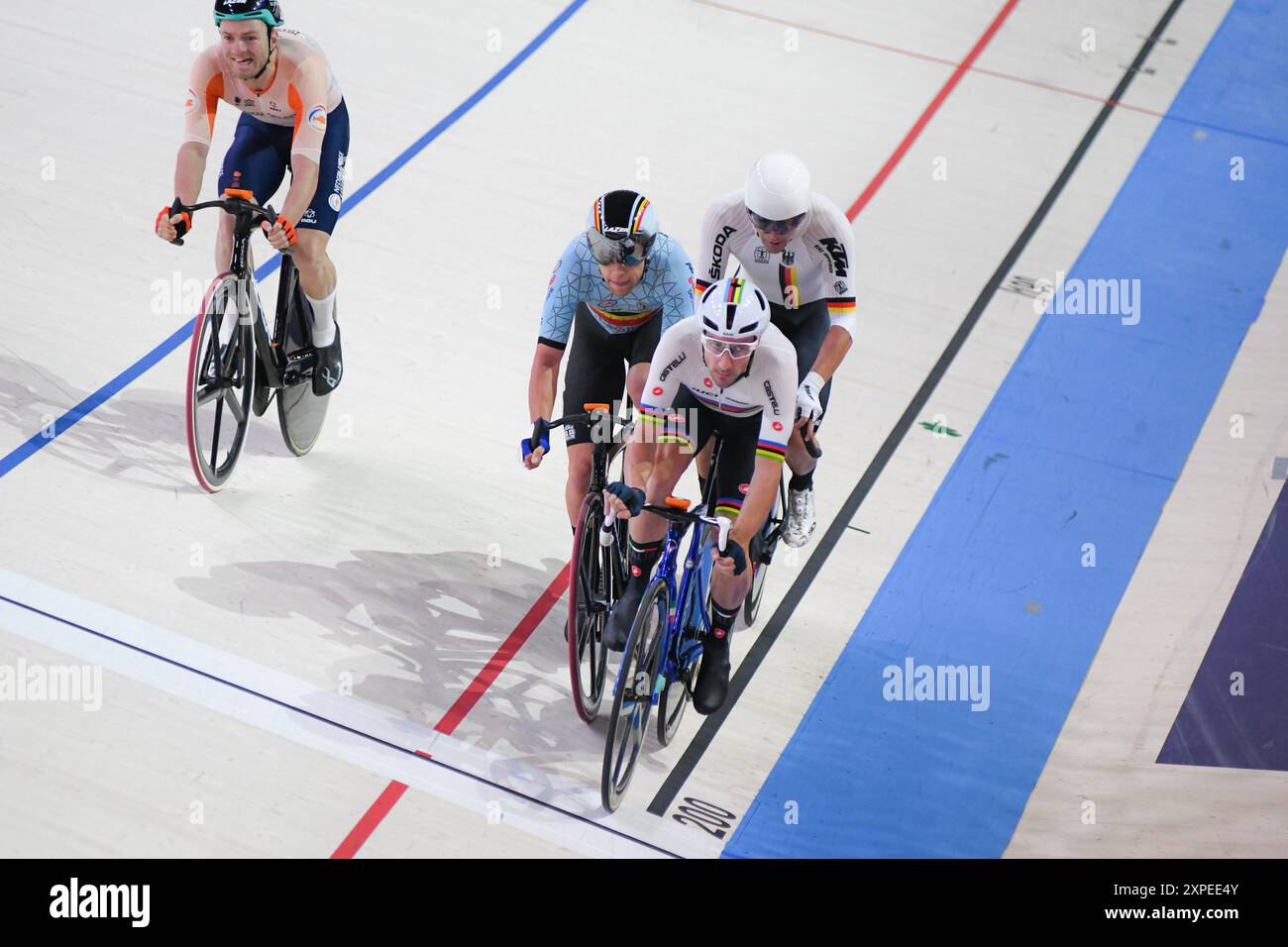 Elia Viviani (Italy): Men's Elimination Race Gold Medal. Cycling Track ...