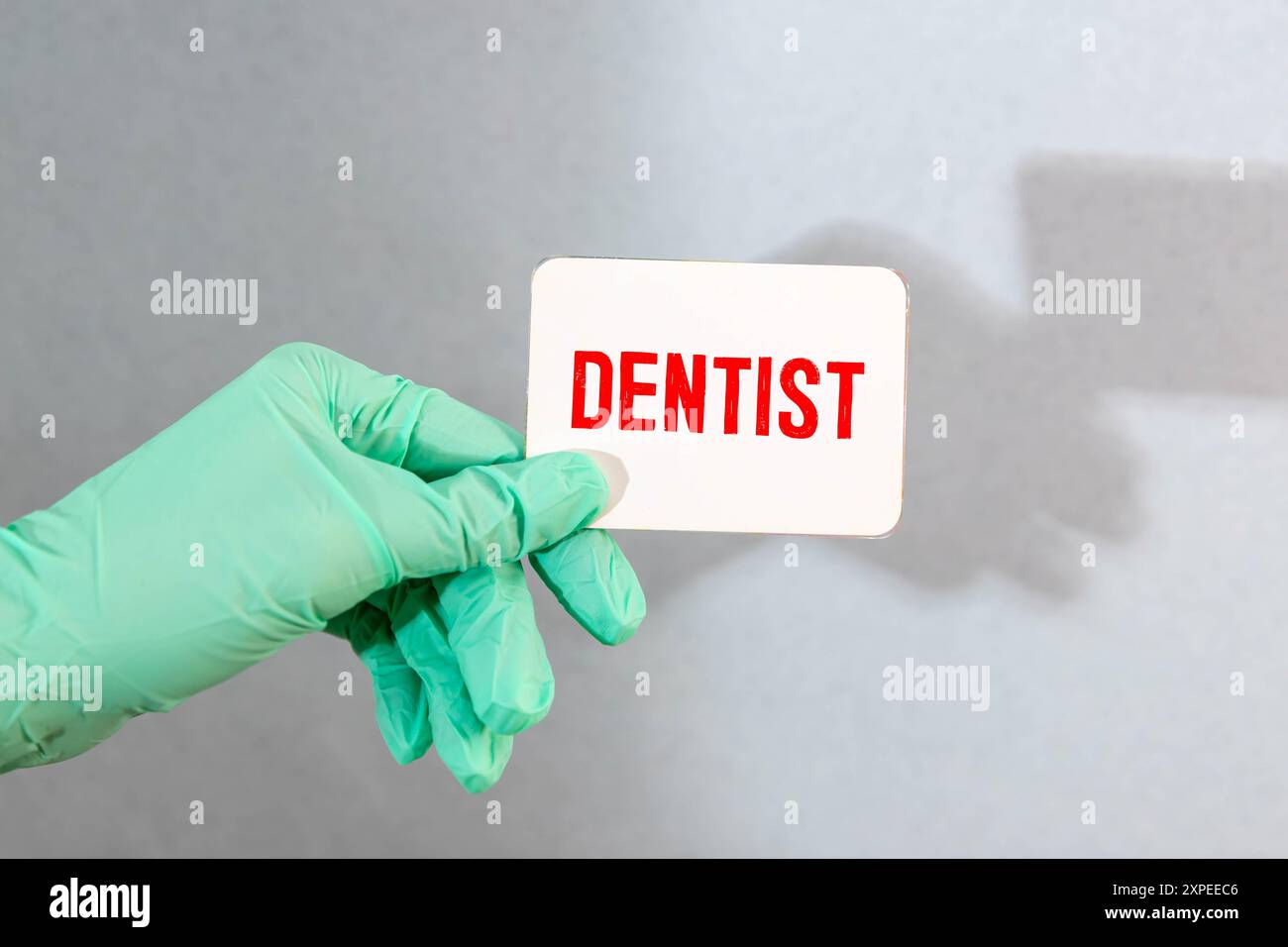 Dentist text in the agenda Stock Photo - Alamy