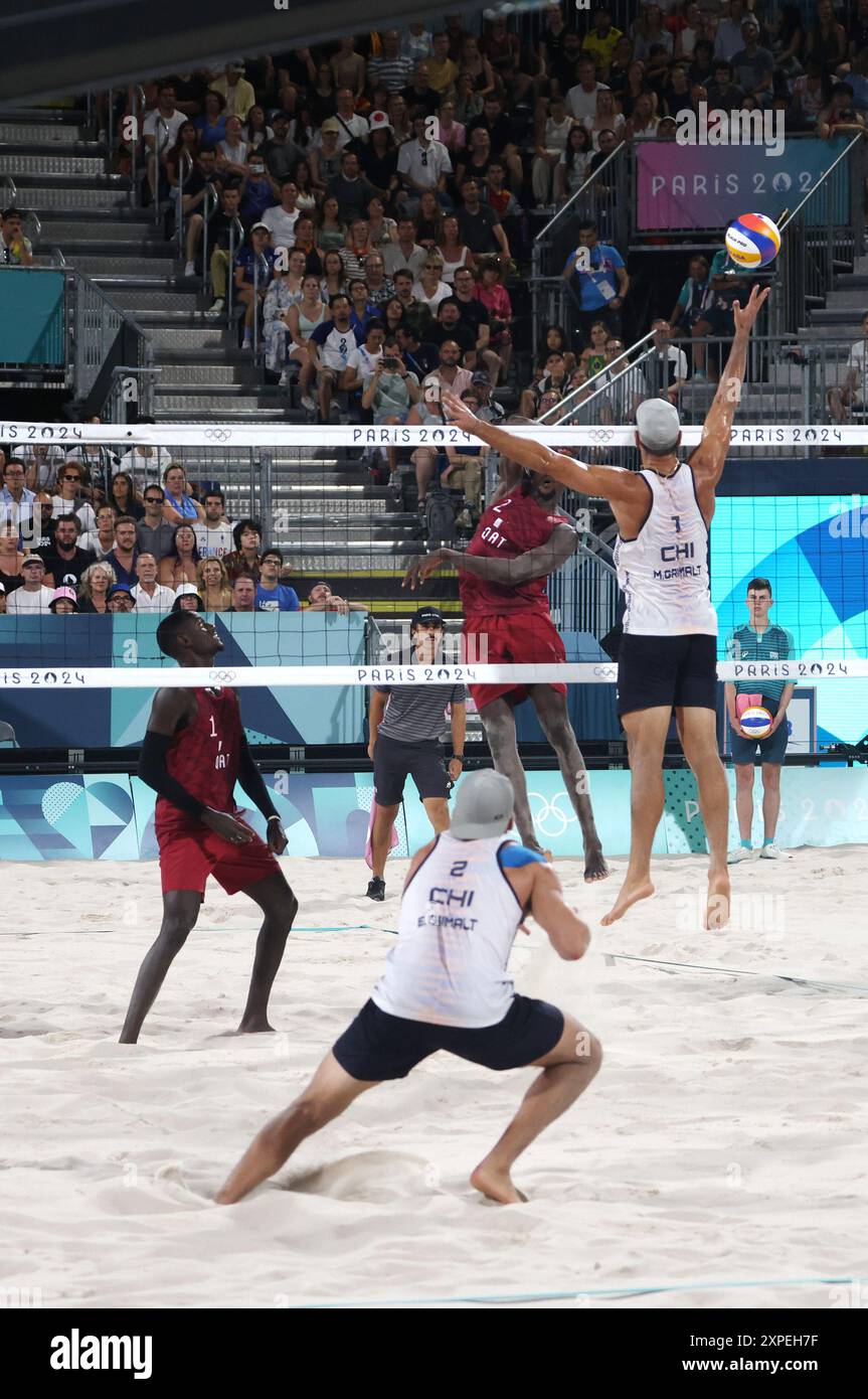 2024 summer olympics paris volleyball hi-res stock photography and ...