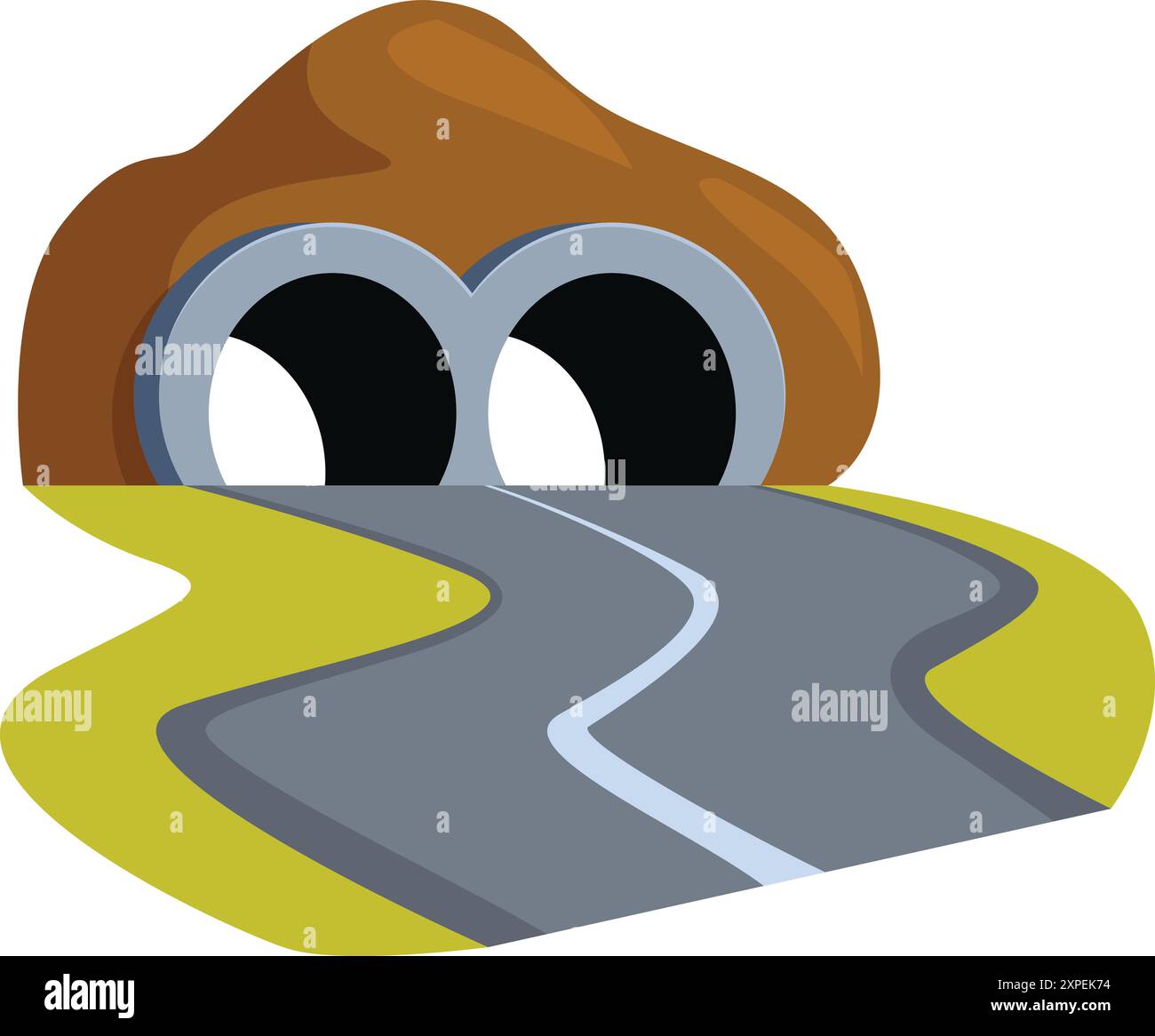 Tunnels to underground tunnels Stock Vector Images - Alamy