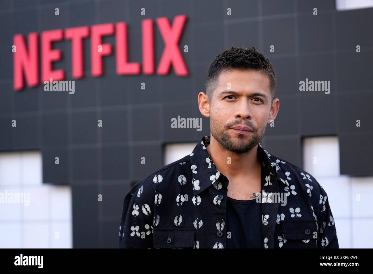 David Castaneda arrives at the season four premiere of "The Umbrella ...