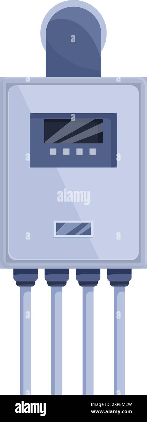 Kwh meter Stock Vector Images - Alamy