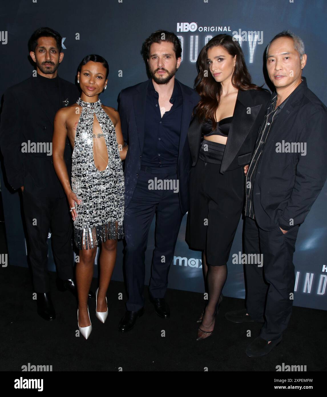 New York City, USA. 05th Aug, 2024. Sagar Radia, Myha'la, Kit Harington ...