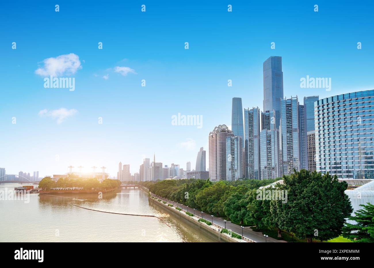 Zhujiang New Town skyline, Guangzhou, China Stock Photo - Alamy