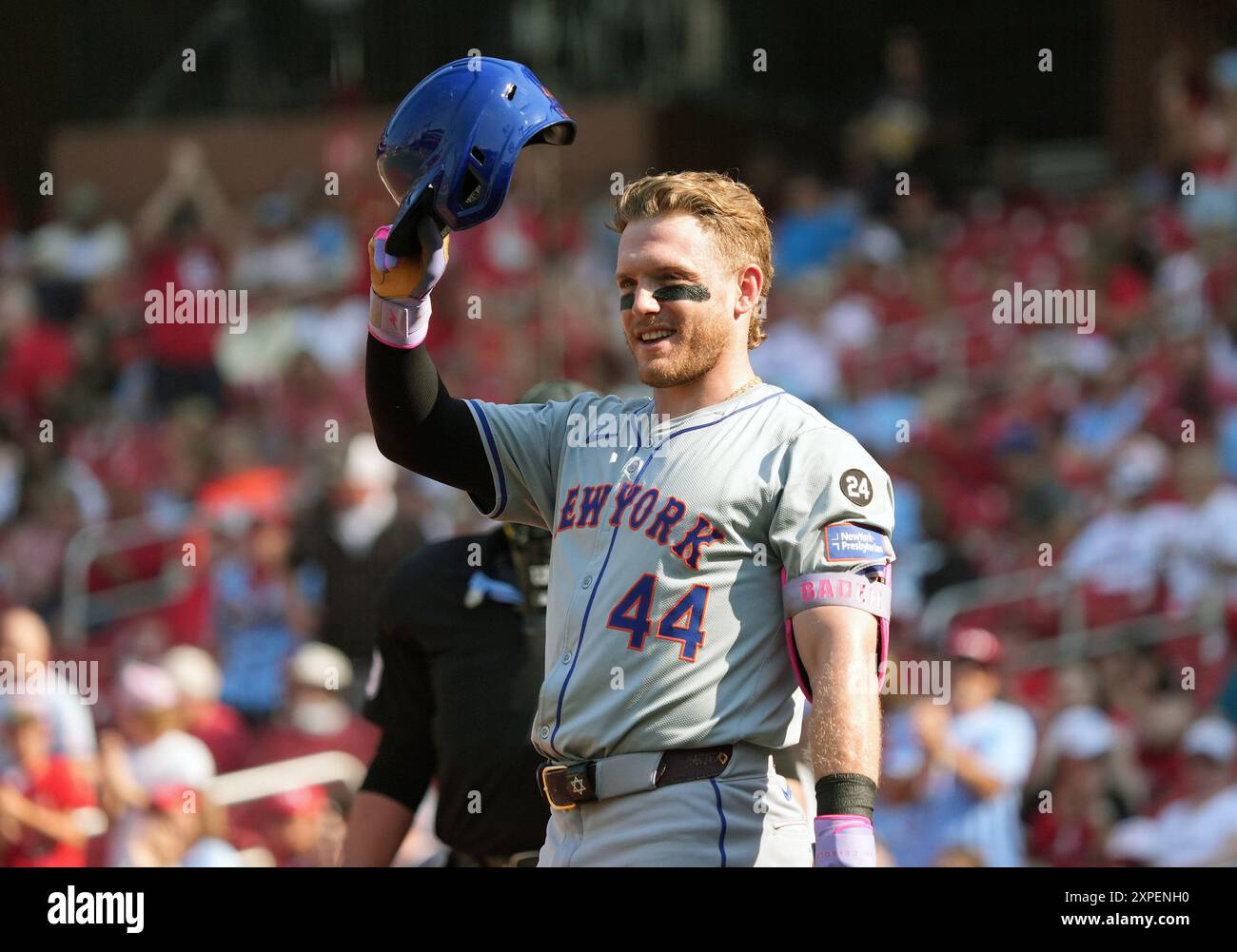 St. Louis, United States. 05th Aug, 2024. New York Mets batter Harrison ...
