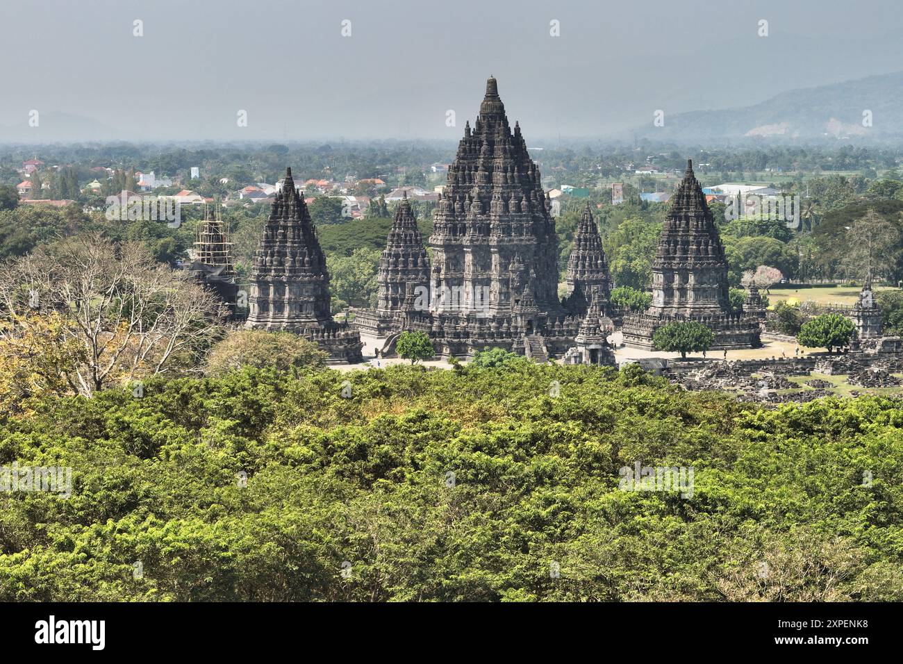 Prambanan Temple near Yogyakarta. UNESCO world heritage in Indonesia ...