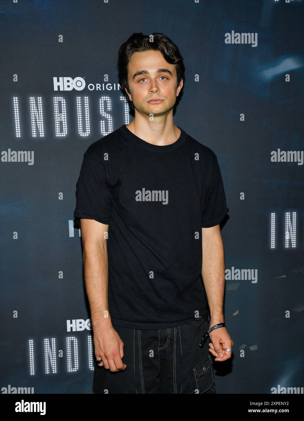 Ben Ahlers attends the "Industry" season three premiere at Metrograph ...