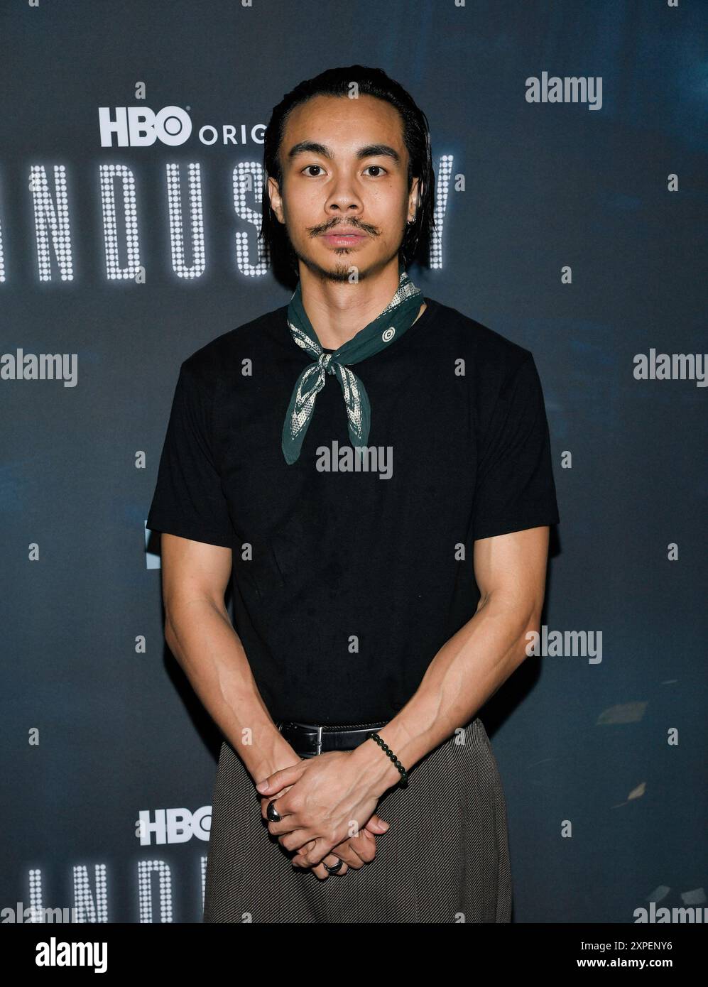 Alan Trong attends the "Industry" season three premiere at Metrograph on Monday, Aug. 5, 2024 ...
