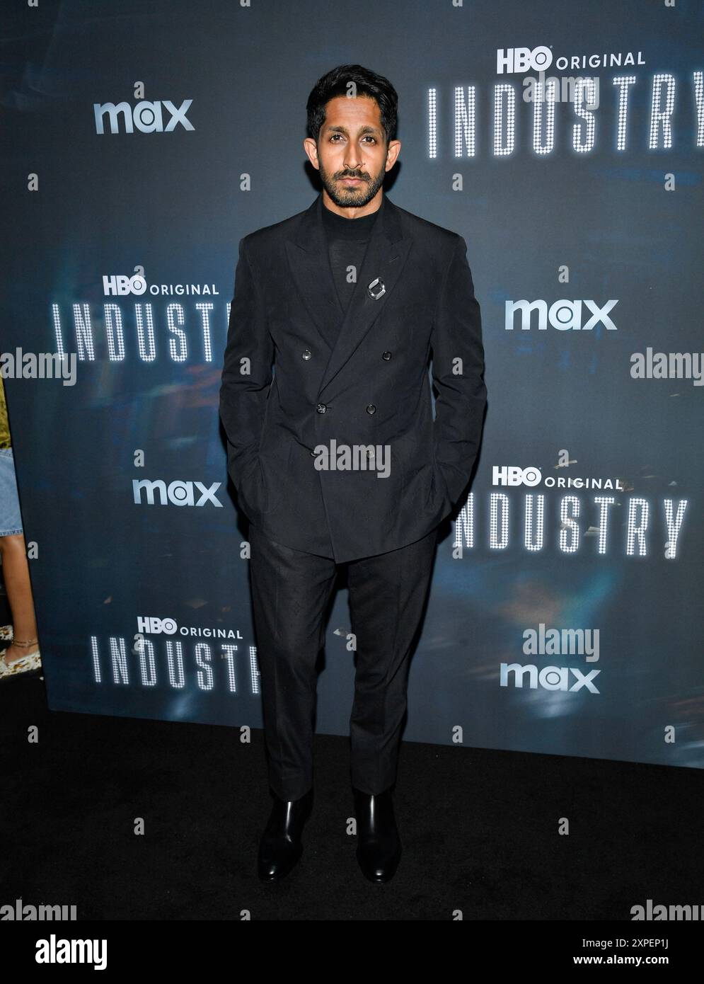 Sagar Radia attends the "Industry" season three premiere at Metrograph ...