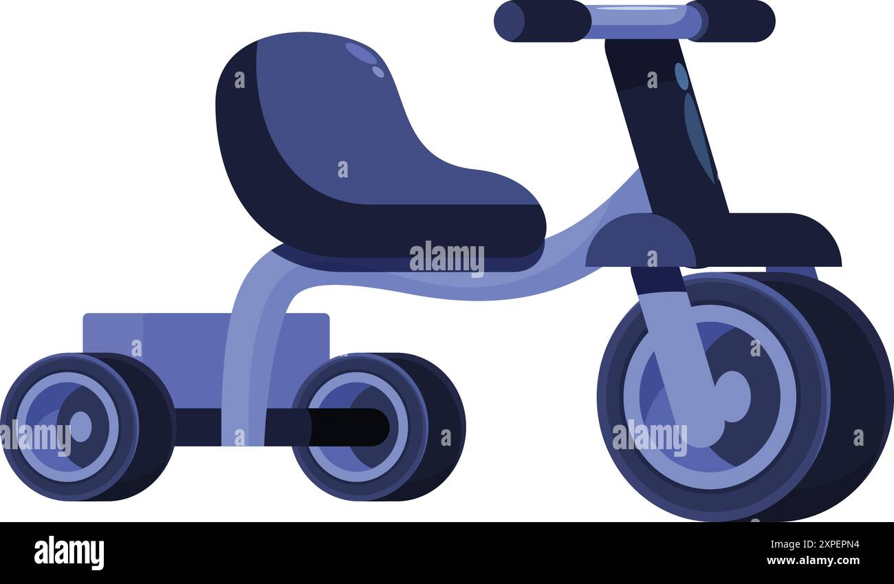 Four wheeled vehicle Cut Out Stock Images & Pictures - Alamy