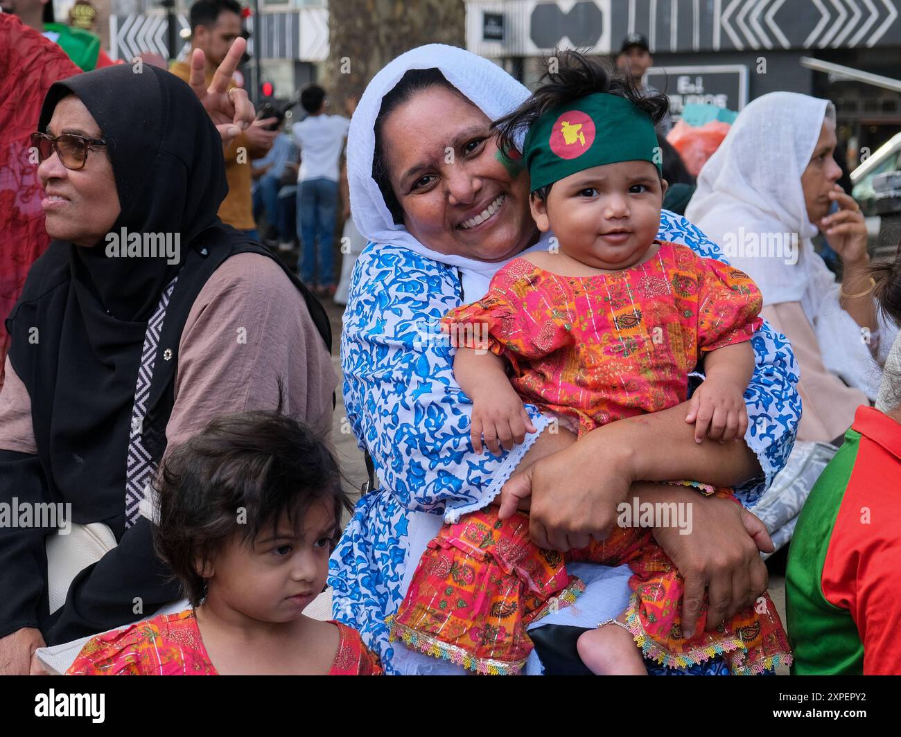 London, UK, 5th August, 2024. The British-Bangladeshi community ...