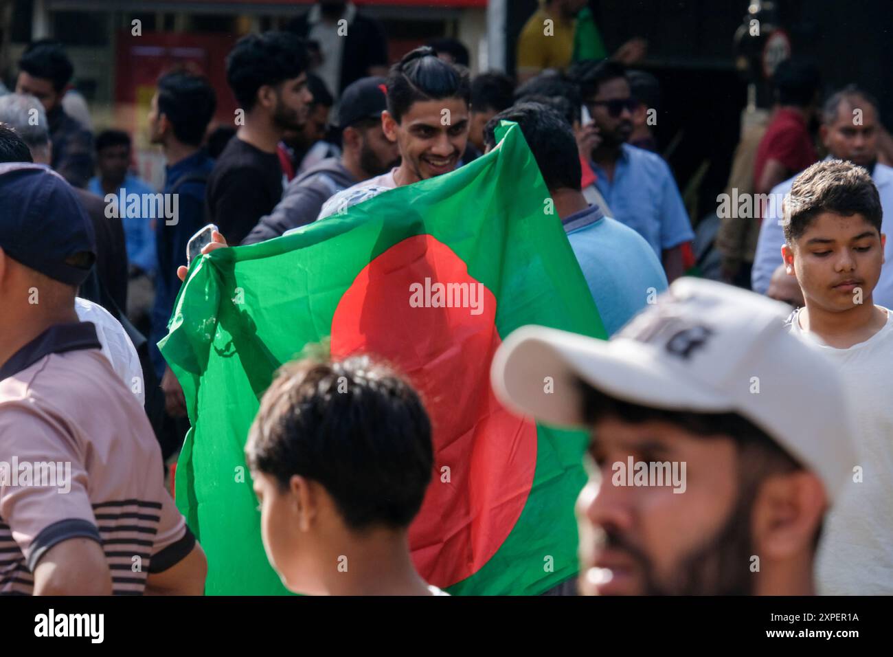 London, UK, 5th August, 2024. The British-Bangladeshi community ...