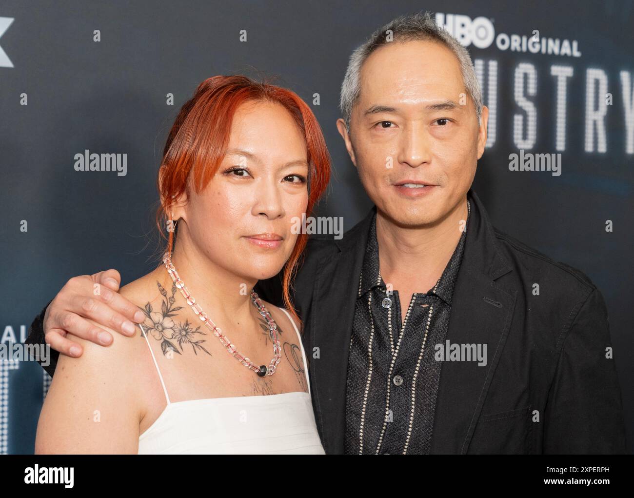 Nancy Bulalacao and Ken Leung attend HBO Original Industry Season 3 ...