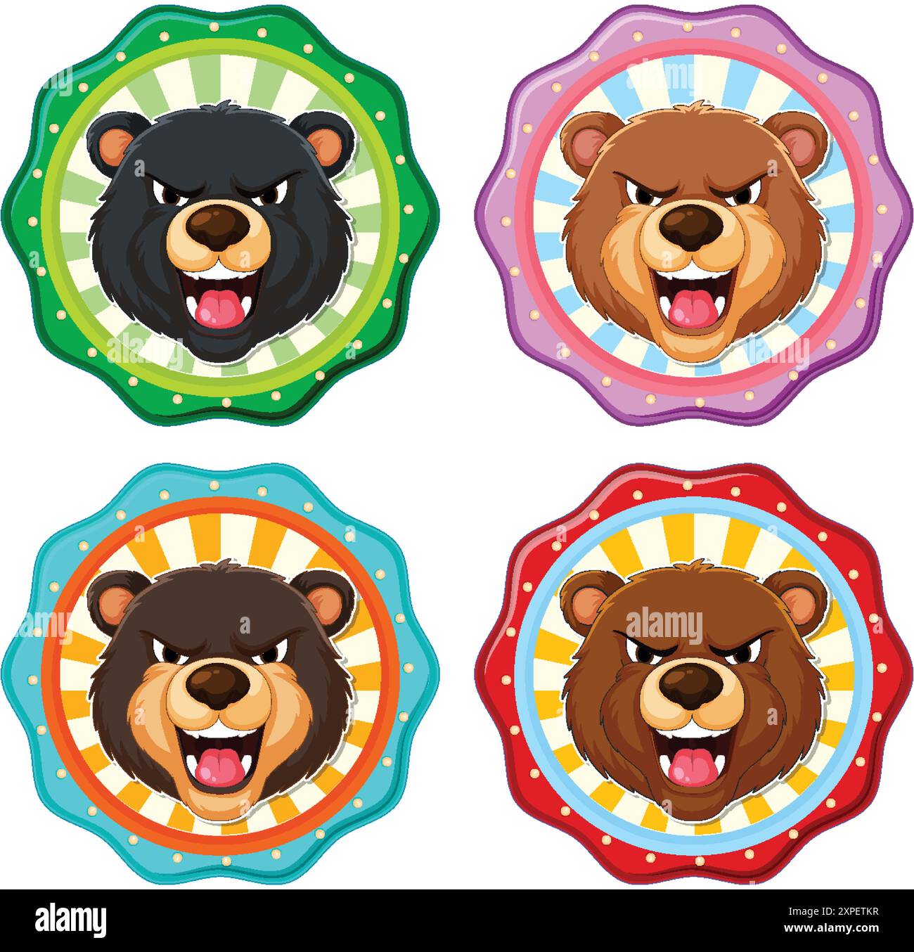 Grizzly bear designs hi-res stock photography and images - Alamy