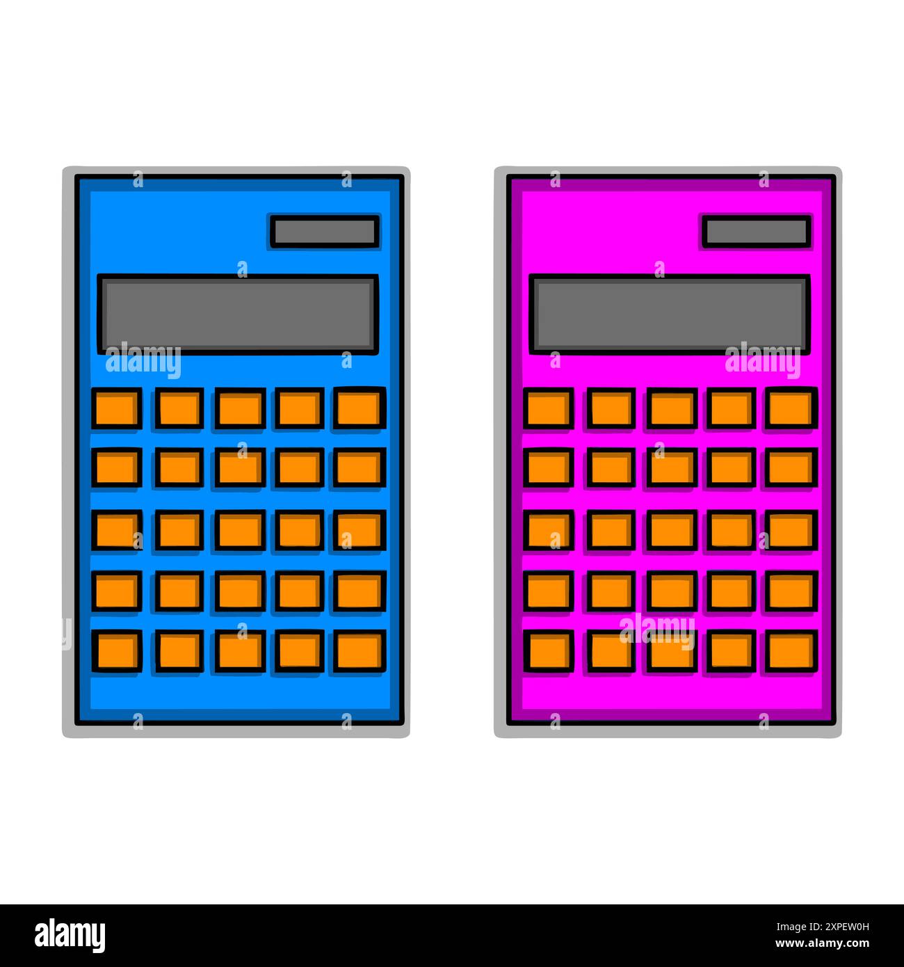 calculator keyboarad for count Stock Vector Image & Art - Alamy