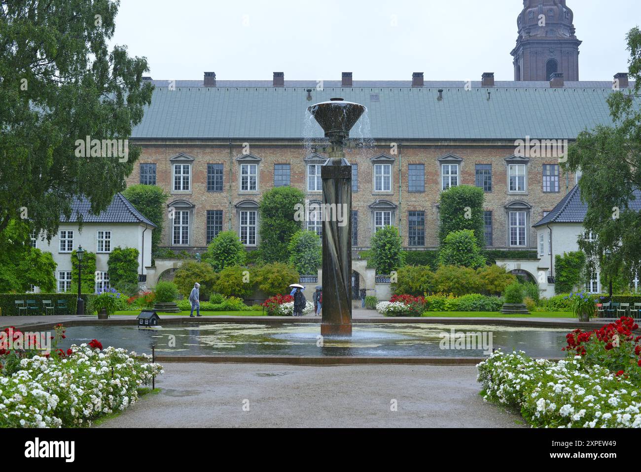 Gardens of the Royal Danish Library, Copenhagen, Denmark, Scandinavia ...