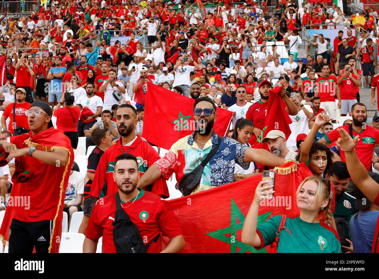 Spain morocco soccer olympics paris hi-res stock photography and images ...