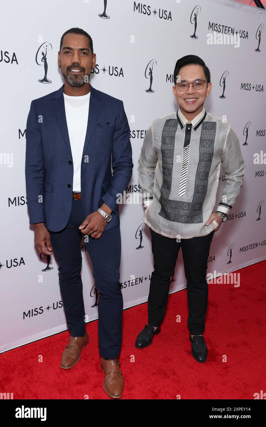 Los Angeles, USA. 04th Aug, 2024. Julio Tatis and Jojo Bragais attend ...