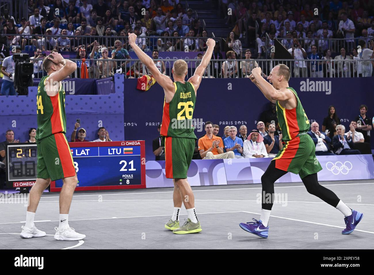 Aurelijus Pukelis, Evaldas Dziaugys, Gintautas Matulis of Lithuania ...