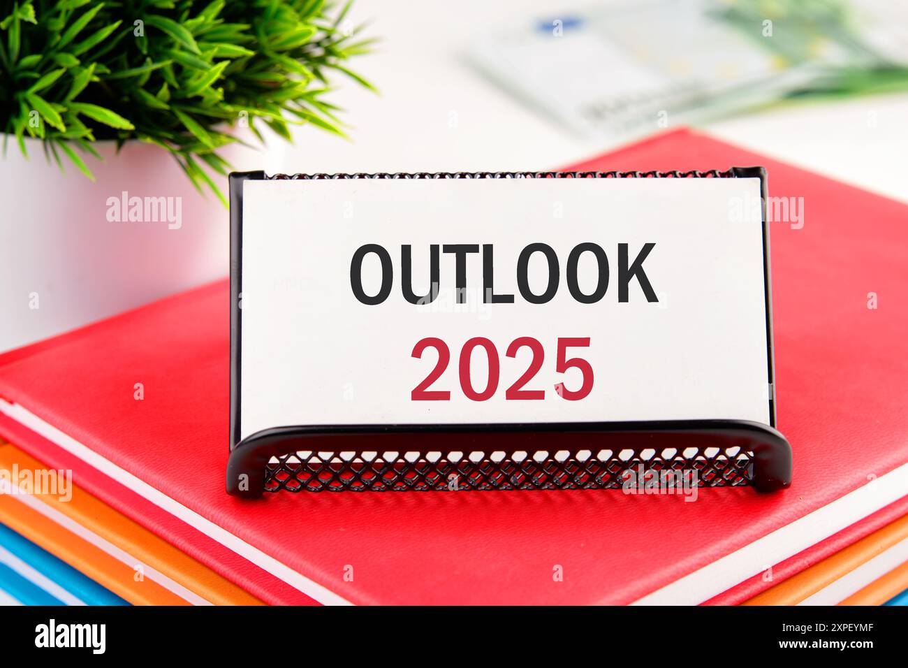 Economic outlook concept. Financial, business review or economic ...