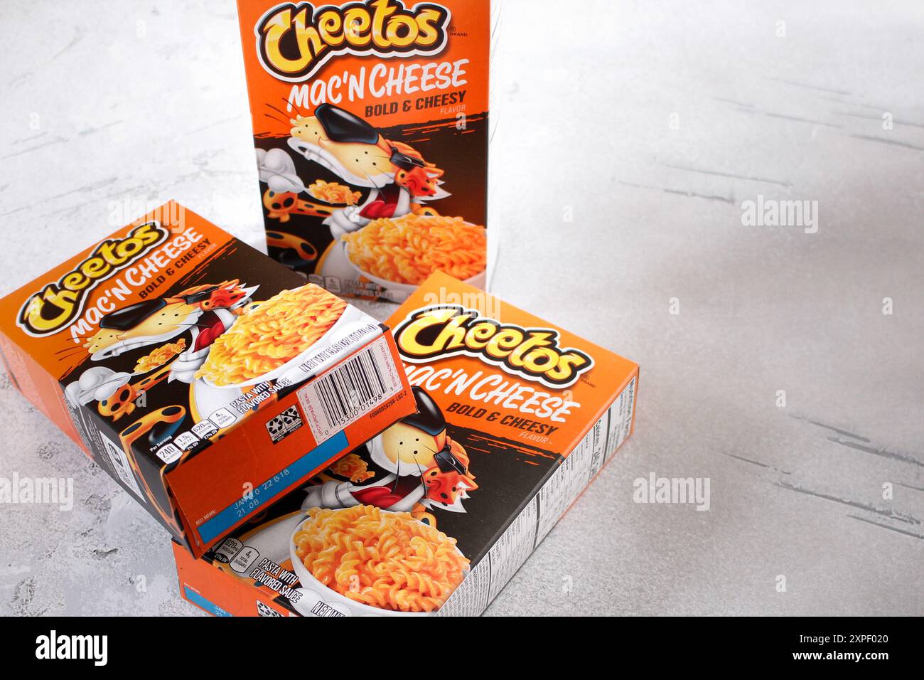 Los Angeles, California, United States - 03-01-2022: A view of several ...