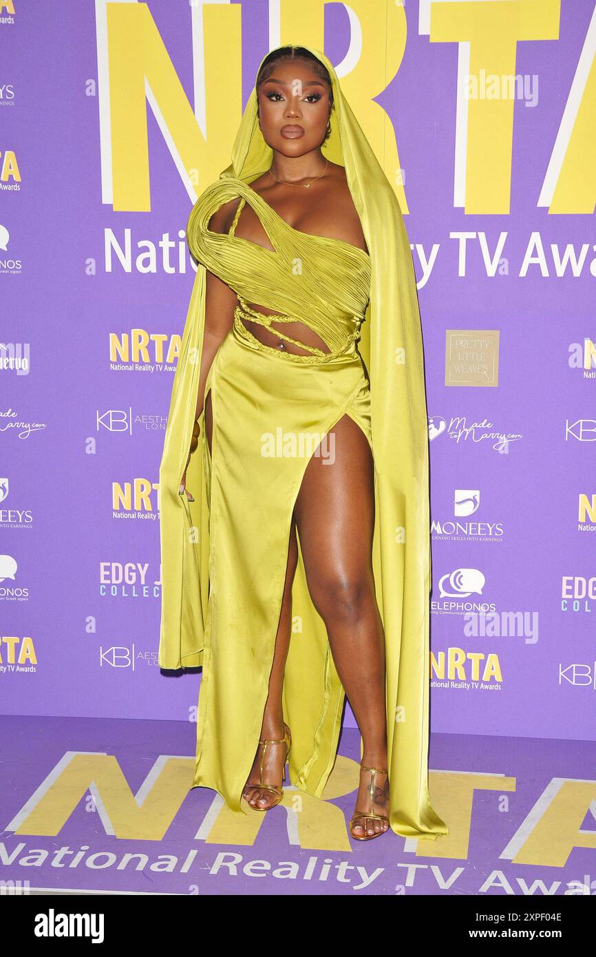 Whitney Adebayo at the National Reality TV Awards 2024, Porchester Hall ...