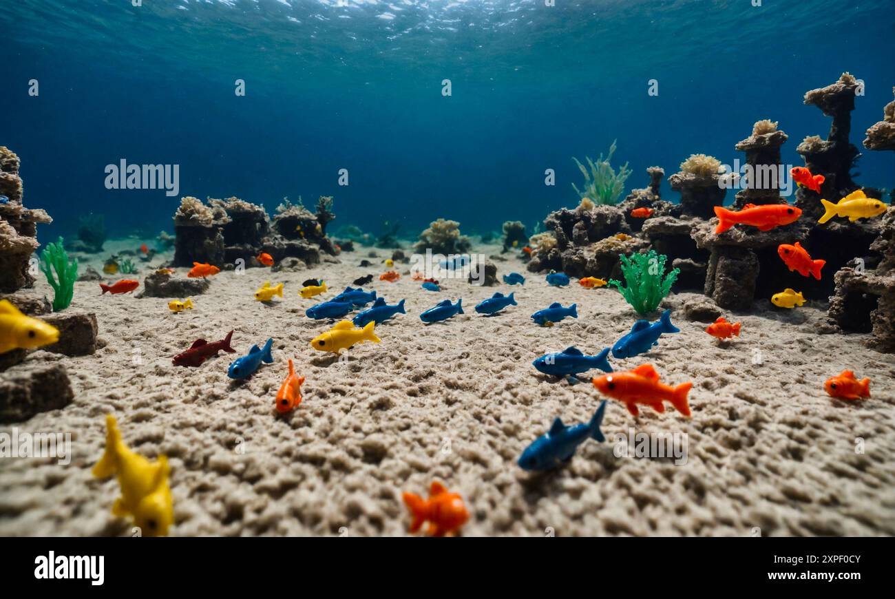 Pixel fish hi-res stock photography and images - Alamy