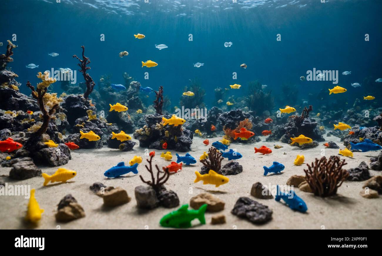 Plastic fish lego hi-res stock photography and images - Alamy