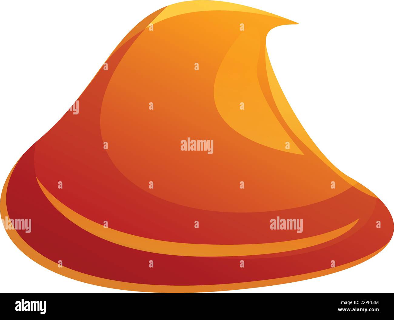 Glossy caramel sauce drop is flowing down hi-res stock photography and ...