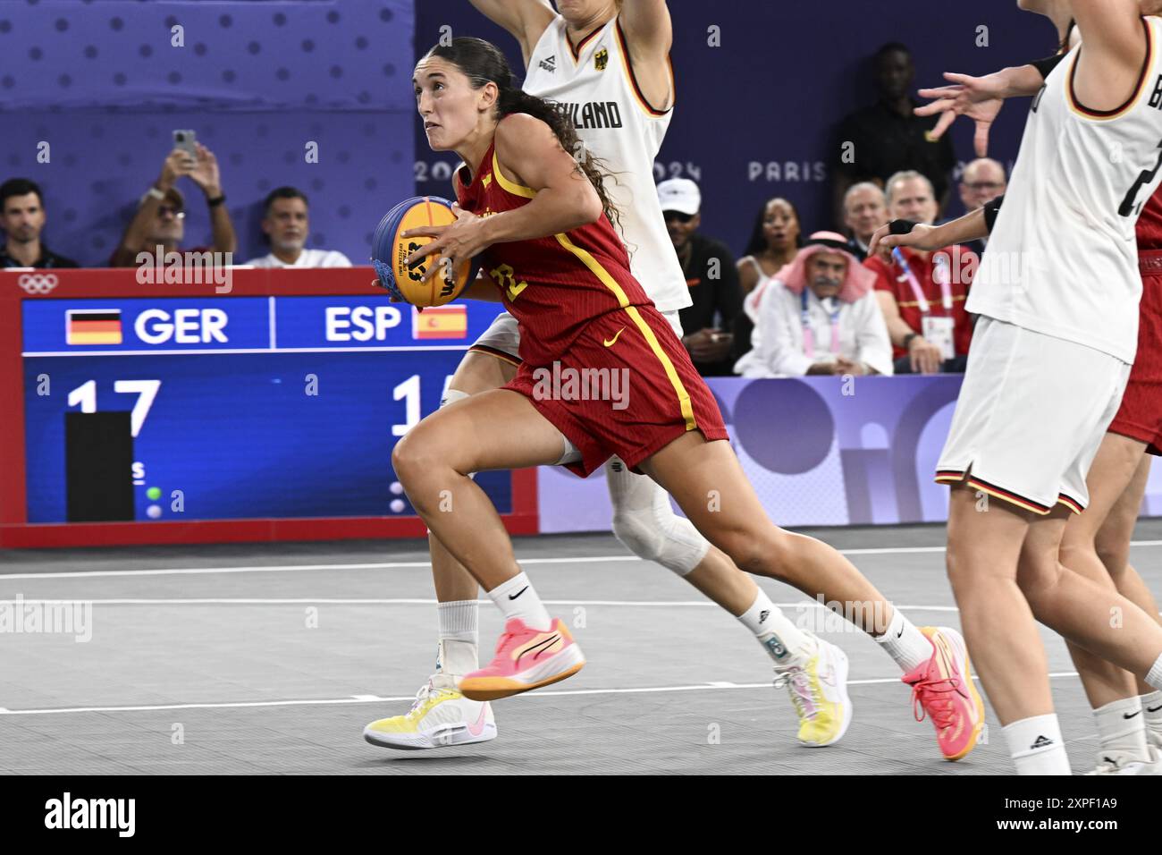 Juana Camilion (SPA), 3x3 Basketball, Women's Gold Medal Game between ...