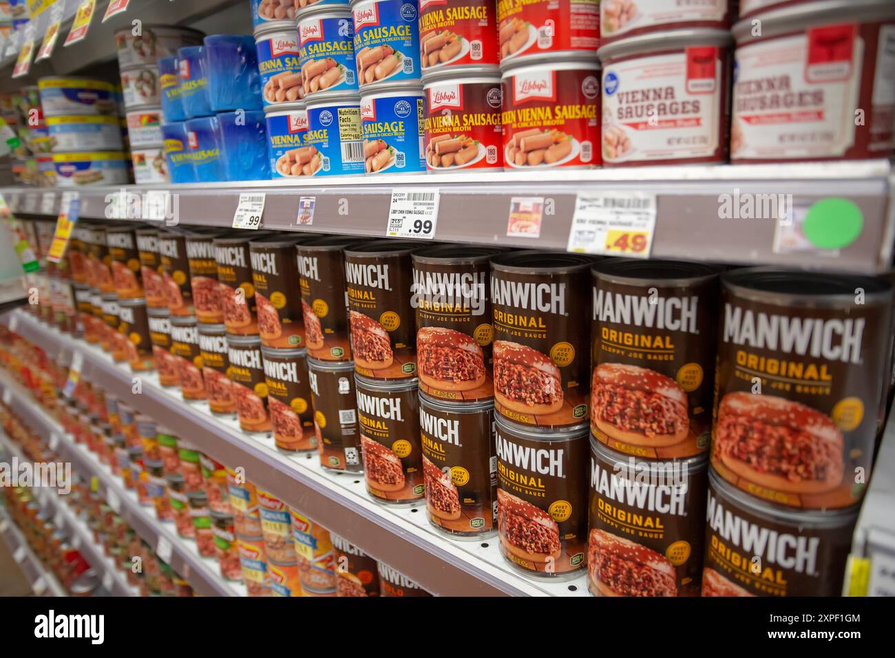 Los Angeles, California, United States - 03-01-2022: A view of several ...