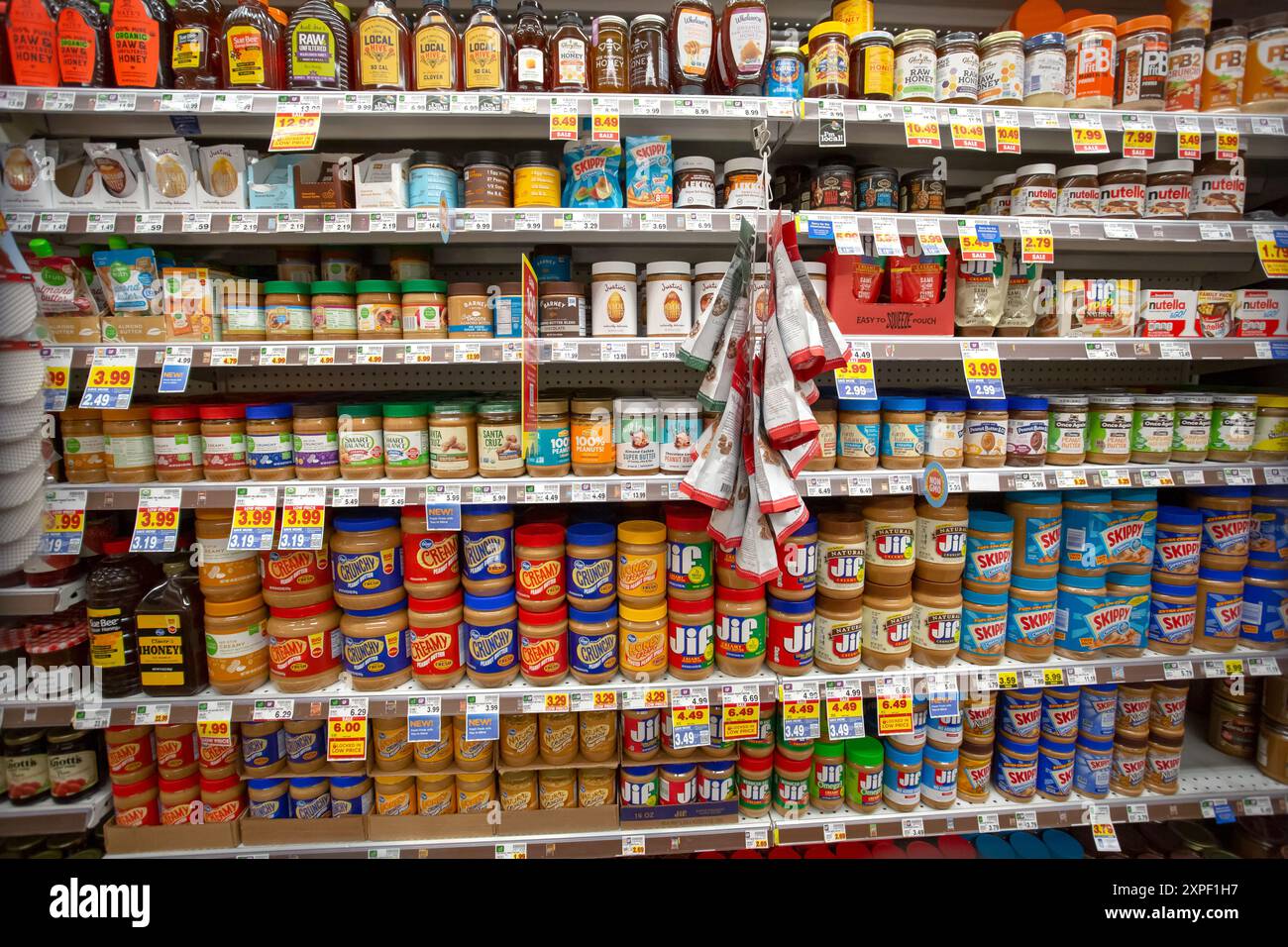 Los Angeles, California, United States - 03-01-2022: A view of several ...