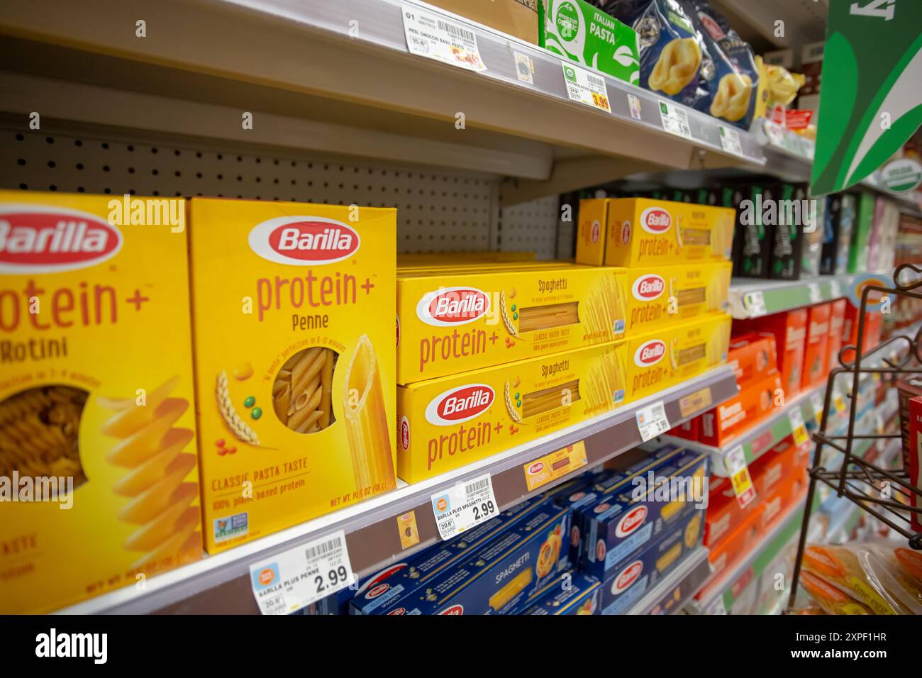 Los Angeles, California, United States - 03-01-2022: A view of several ...