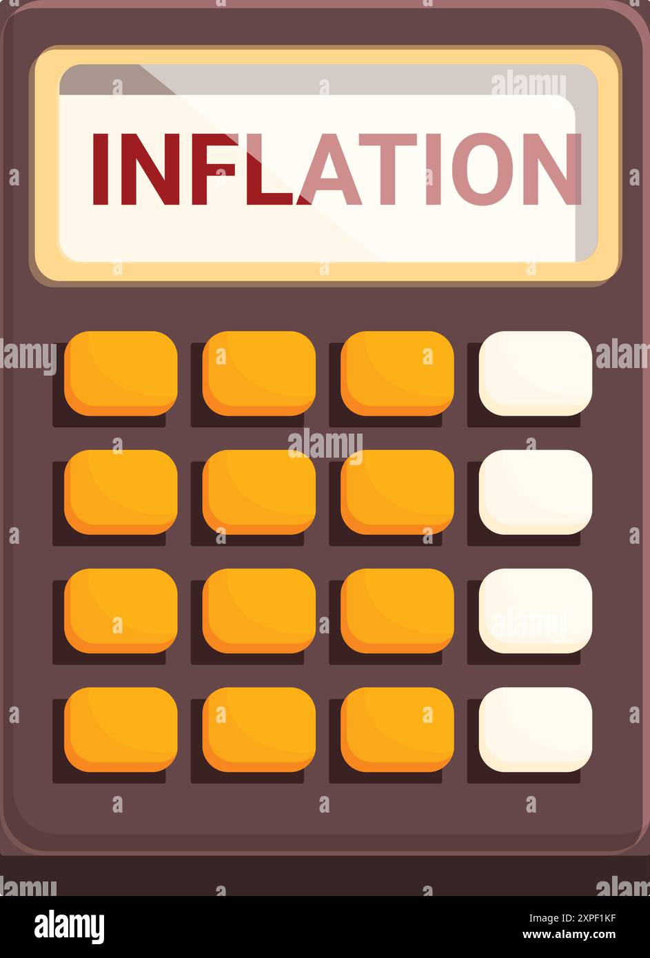 Inflation rising global financial Stock Vector Images - Alamy