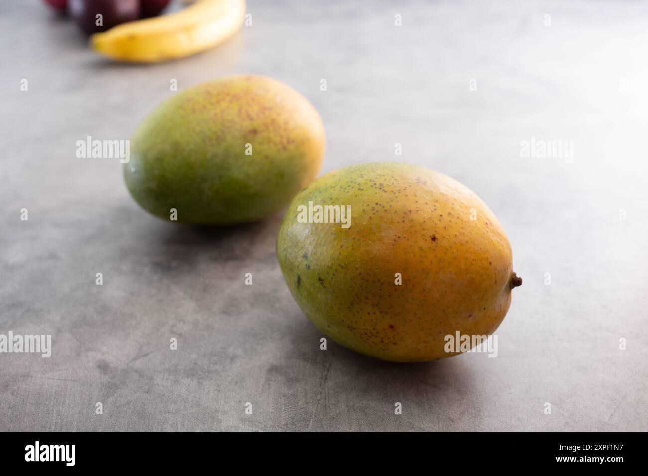A view of two units of mangoes Stock Photo - Alamy